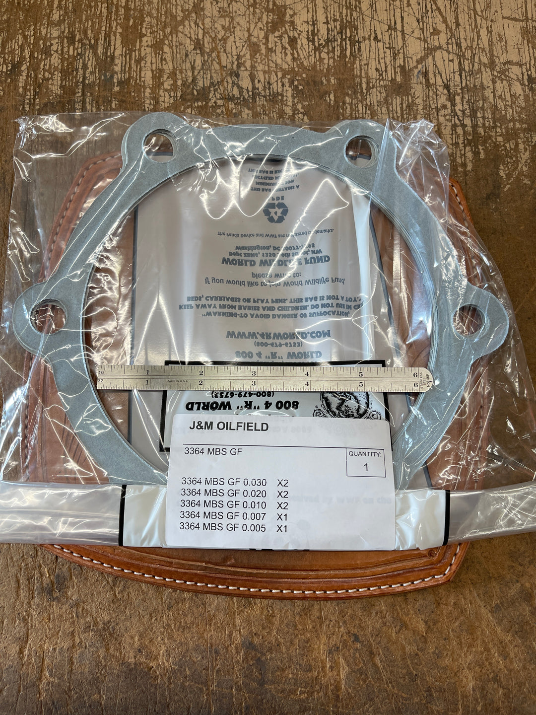3364 GASO - Main Bearing Shim Set – Lost Penguin Leather Goods